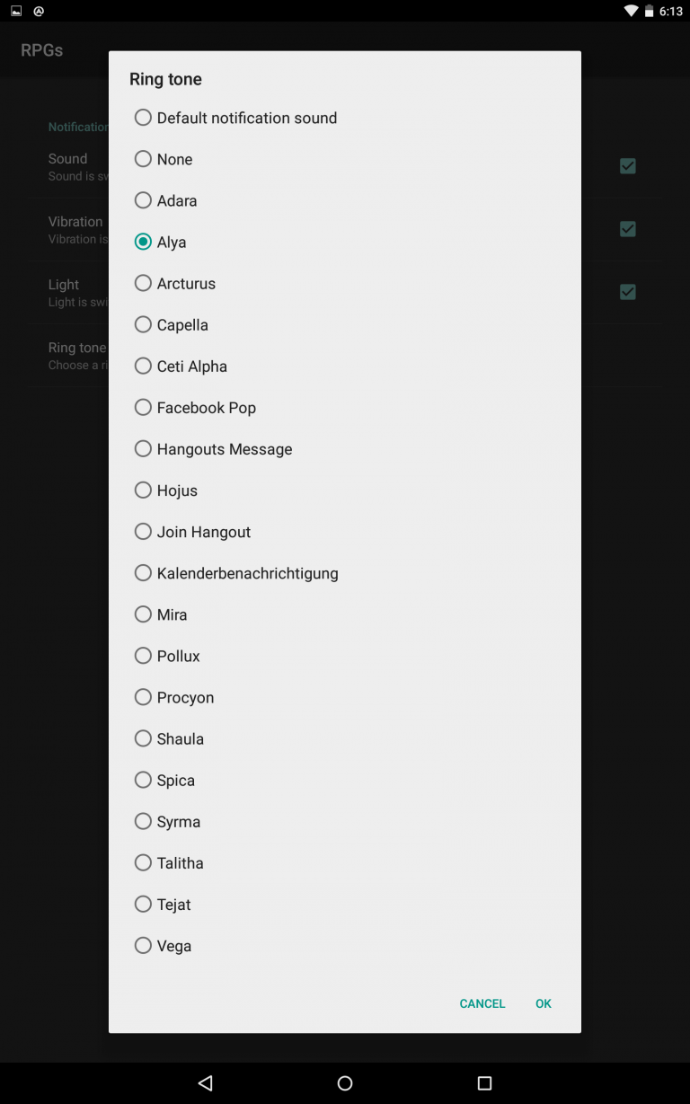 Choosing Android’s System Sounds for Cordova Push Notifications, using Native Configuration ...